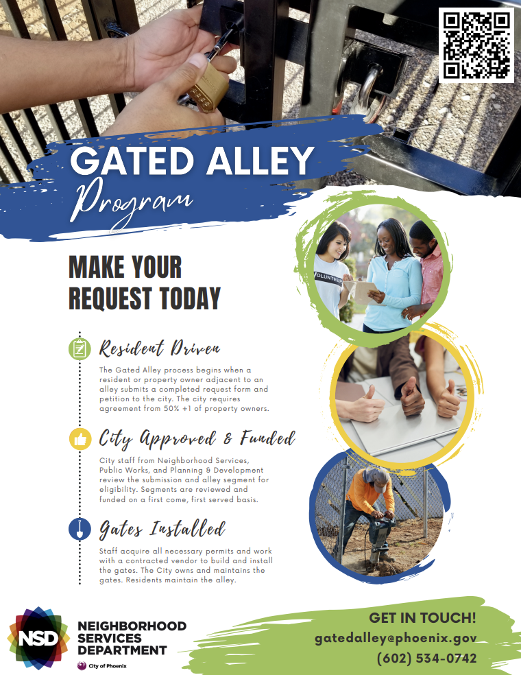 Gated Alley Program – Phoenix Homesteads